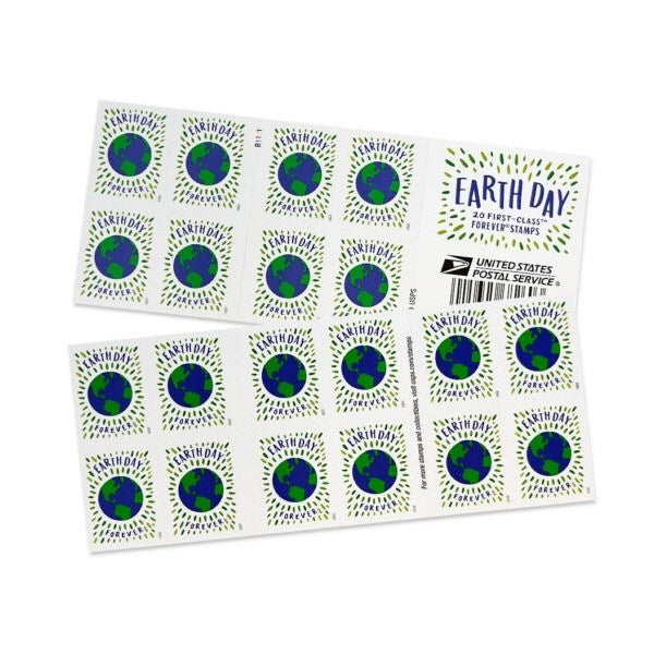 Forever First-Class Postage Stamps 2020 Earth Day 100pcs/Pack ...